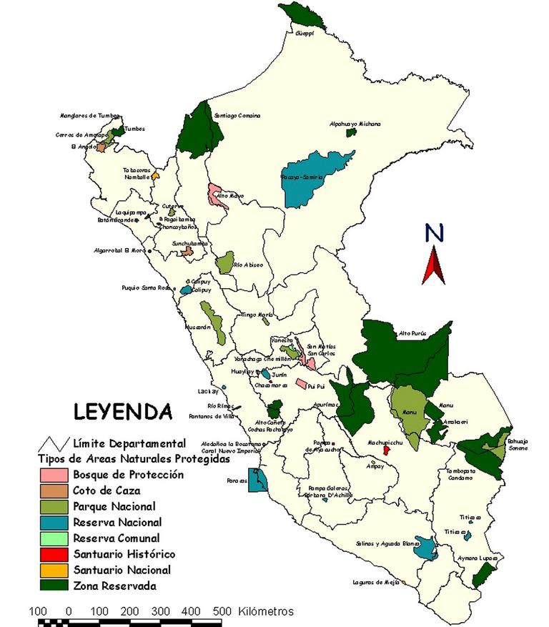 Mapas Del Perú Turismo